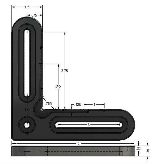 Slicer Files for Hold Down Set - Stronger Version - Print in Bulk - Etsy