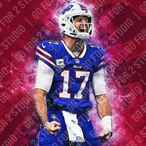 Josh Allen Svg - Etsy