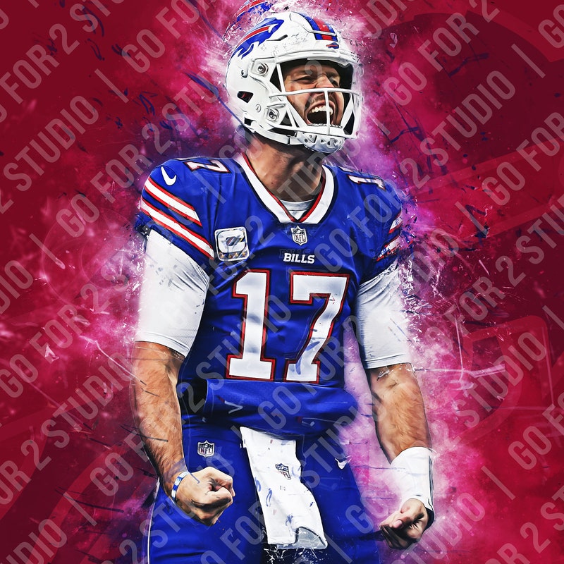 Josh Allen Svg - Etsy