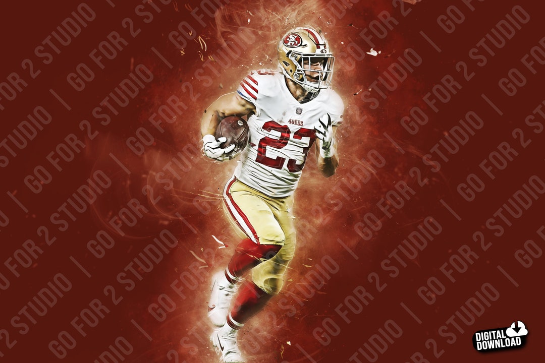 Christian Mccaffrey Edit, Cincinnati Bengals, Digital Download, Print ...