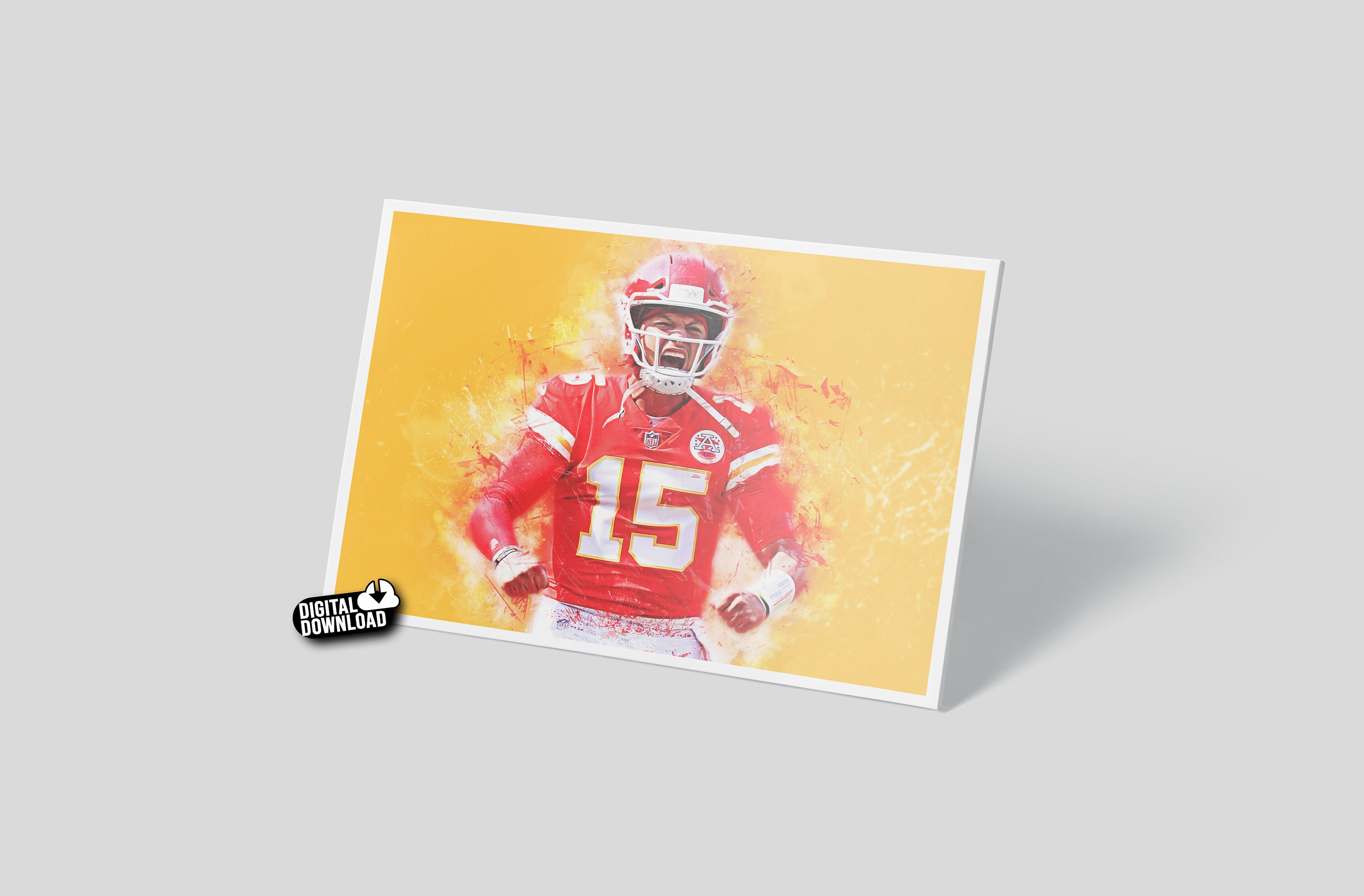 Patrick Mahomes Edit, Kansas City Chiefs, Digital Download, Print ...