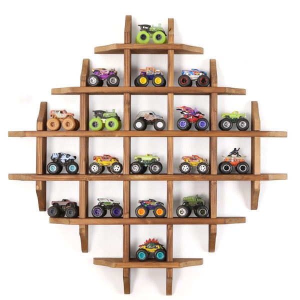 Hotwheels 1.64 Monster Truck Display - Etsy