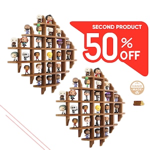 Wooden Funko Pop Display Case: Natural Wood Figure Storage - Etsy
