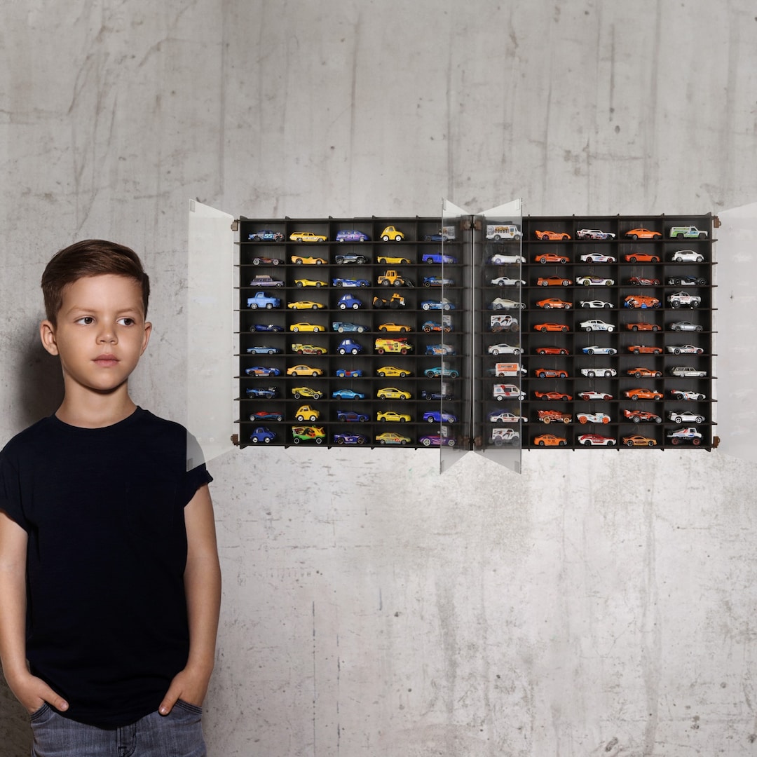 1/64 Hot Wheels,matchbox & Diecast Car Compatible Display Case With ...
