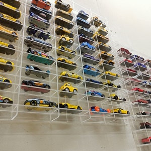 Plexiglass Car Display Case: Hotwheels & Matchbox Compatible Toy Garage ...