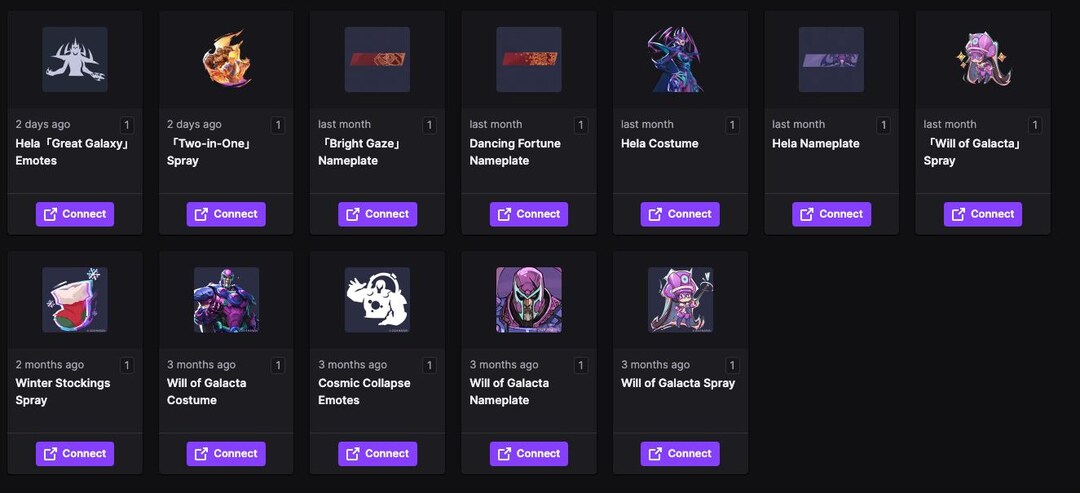 RIVALS 12 Costumes Sprays Emote More DROPS TWITCH Instant Delivery - Etsy