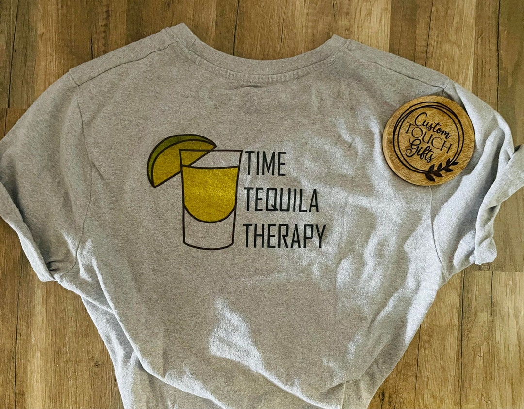 Time, Tequila, and Therapy PNG File - Etsy