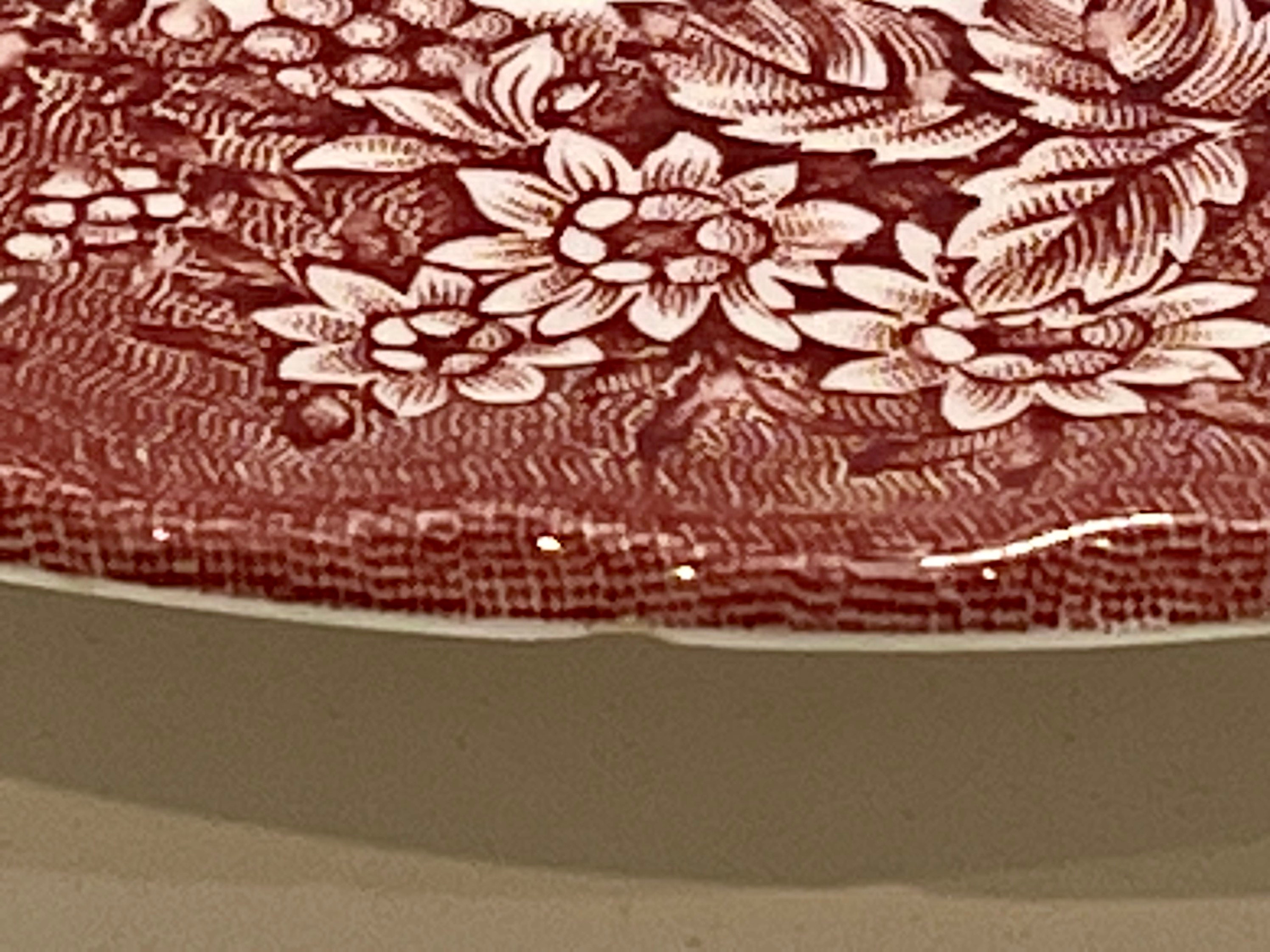 Memory Lane British Anchor Ironstone Plate, Made in England. - Etsy