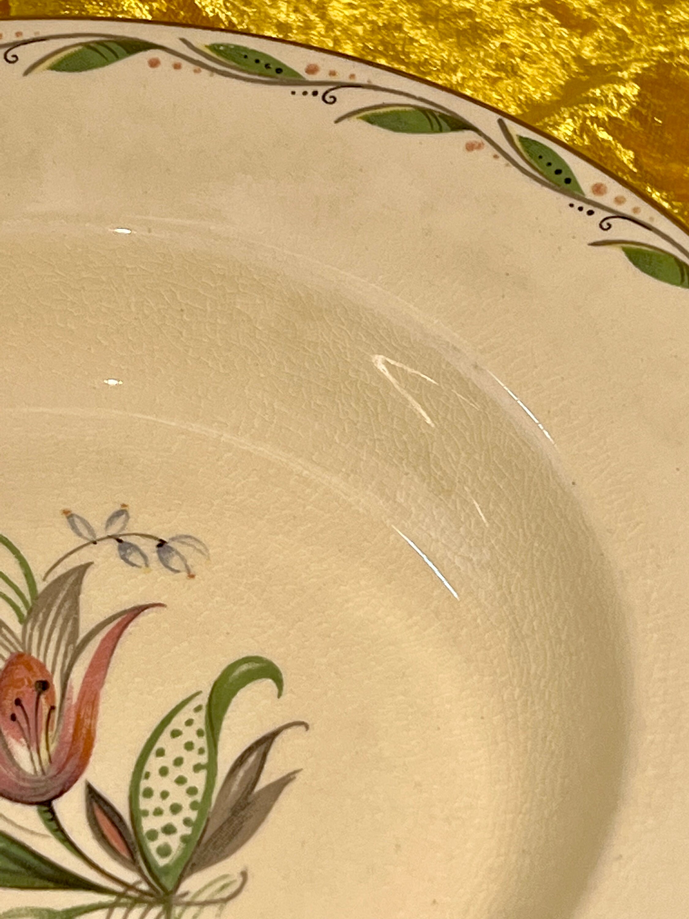 Vintage Burleigh Ware Cereal Bowls 'princess' Design. 4 Available 1940s ...