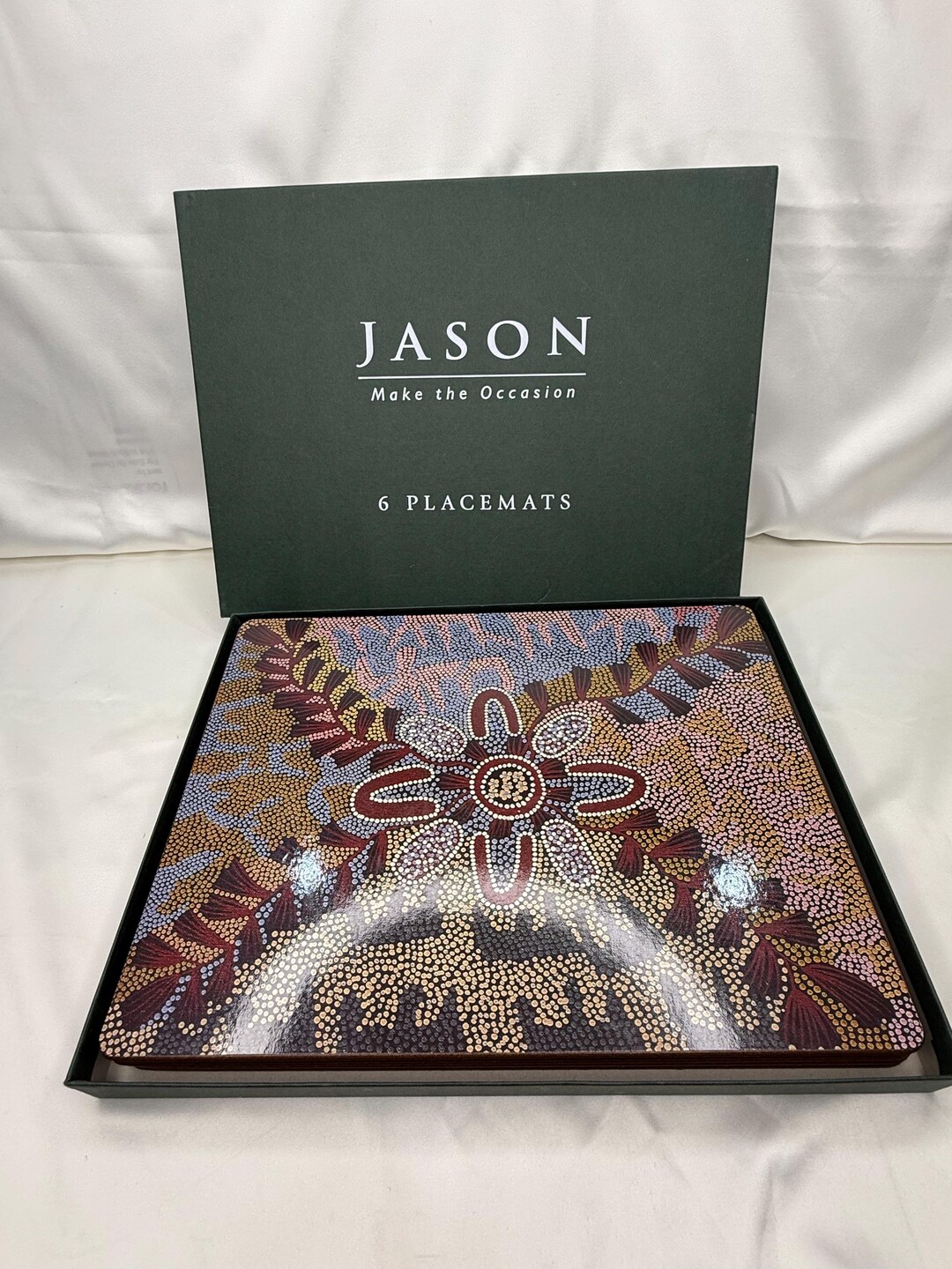 JASON Placemats. Aboriginal Art Design Set of 6 - Etsy