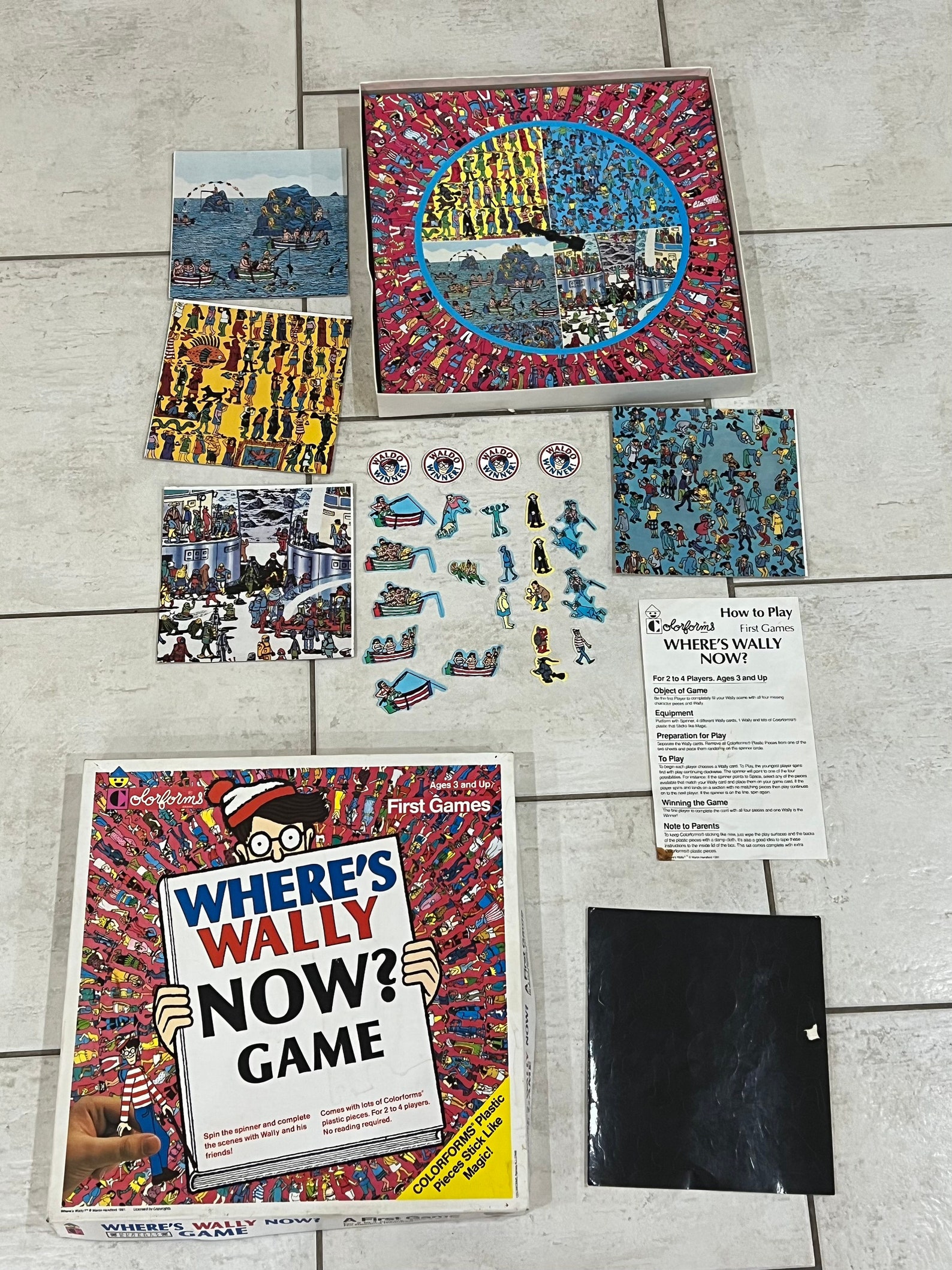 Rare Wheres Waldo Now Game Was Produced in 1991 - Etsy