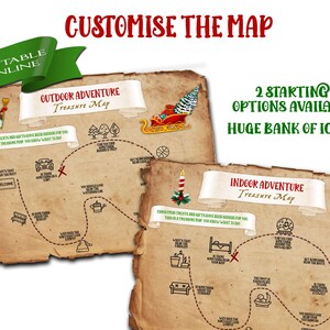 Christmas Outdoor Treasure Hunt Clues – Printable PDF and Option to ...