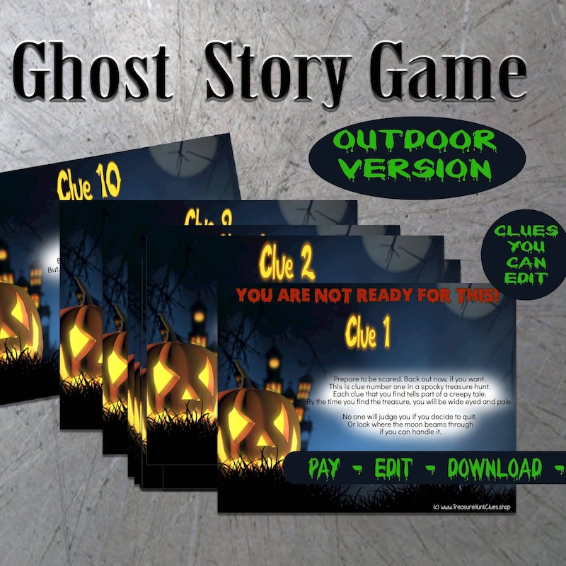 Ghost Hunt Game - Etsy