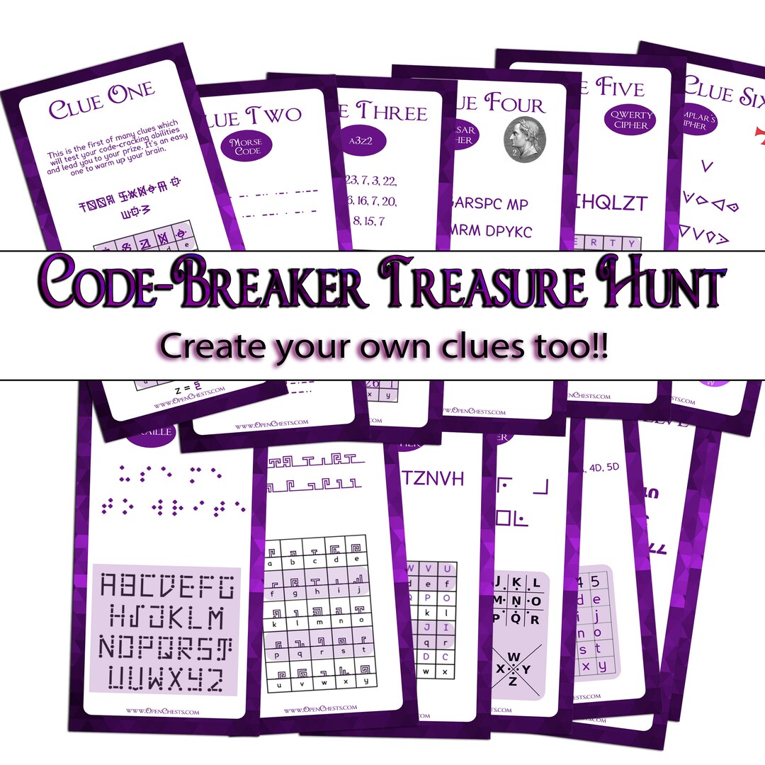 Challenging Treasure Hunt Clues for Teens and Adults | Easy & Difficult ...