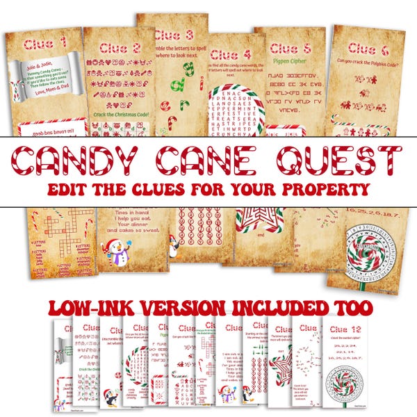 Grinch Scavenger Hunt - Etsy