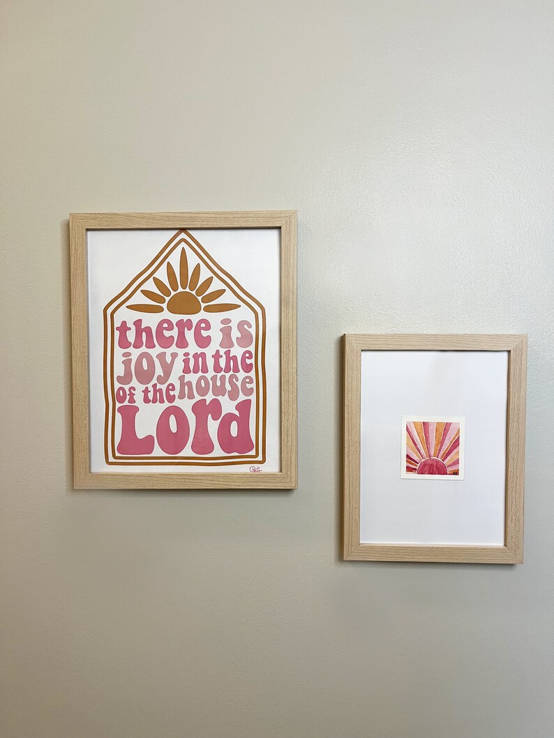 House of the Lord - Printable Christian Art - Colorful - Etsy