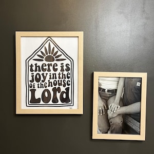 House of the Lord - Printable Christian Art - Black and White - Etsy