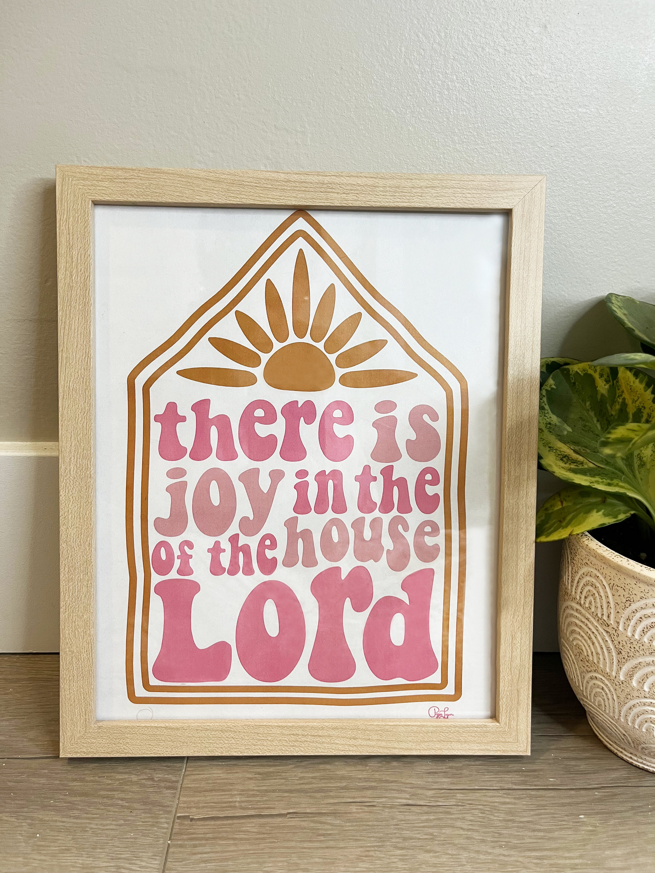 House of the Lord - Printable Christian Art - Colorful - Etsy