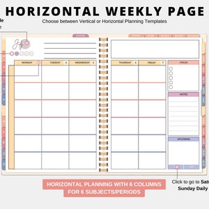 2023-2024 Digital Teacher Planner for Goodnotes Jan, Jul, Aug and Sept ...