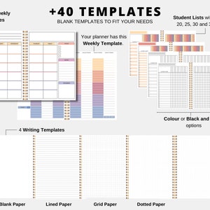 2023-2024 Digital Teacher Planner for Goodnotes Jan, Jul, Aug and Sept ...