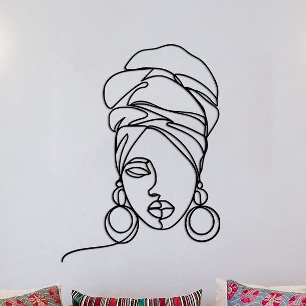 African Line Art - Etsy