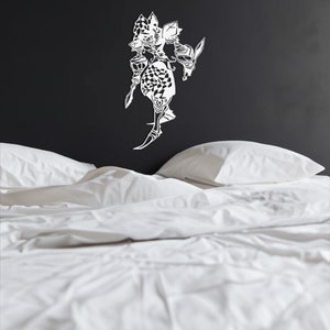 Shaco Metal Wall Art, League of Legends Wall Decor, Arcane Art, Lol ...