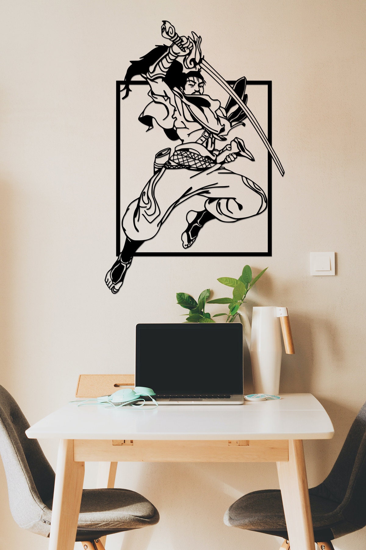 Yasuo Metal Wall Art, League of Legends Wall Decor, Arcane Art, Lol ...