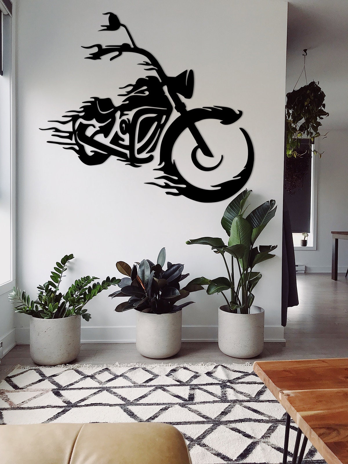 Motorcycle Metal Wall Decor, Garage Wall Decor,gift for Him,harley ...