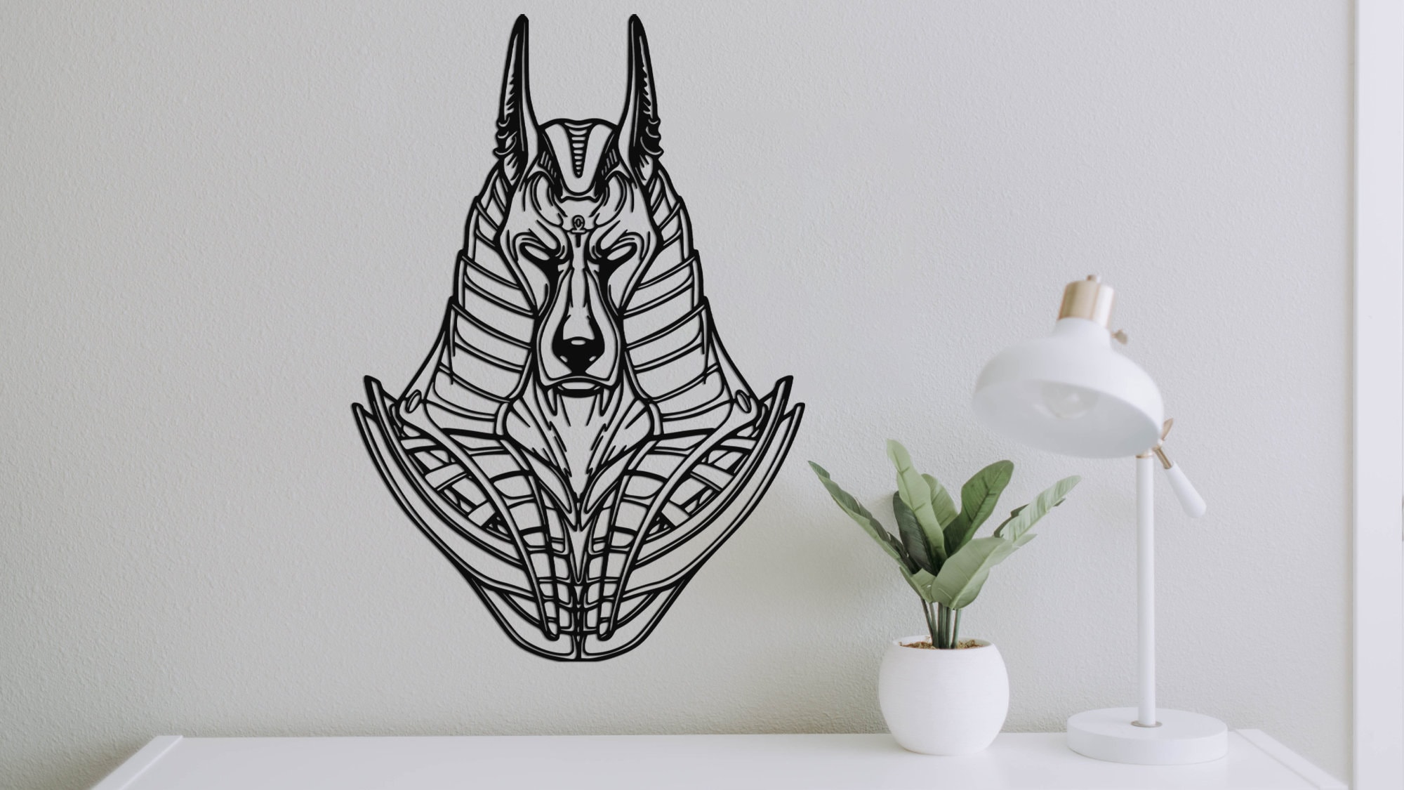 Anubis Metal Wall Art Anubis Art Mythological Wall Art - Etsy
