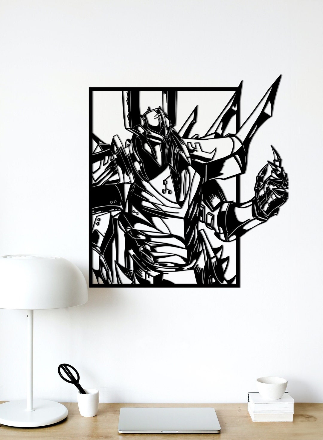 Mordekaiser Metal Wall Art, League of Legends Wall Decor, Morde Art ...