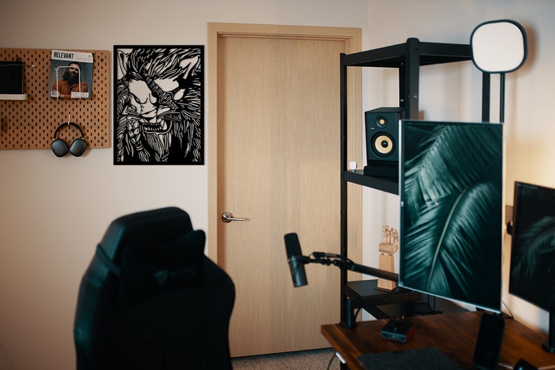 Rengar Metal Wall Art, League of Legends Wall Decor, Arcane Art, Lol ...