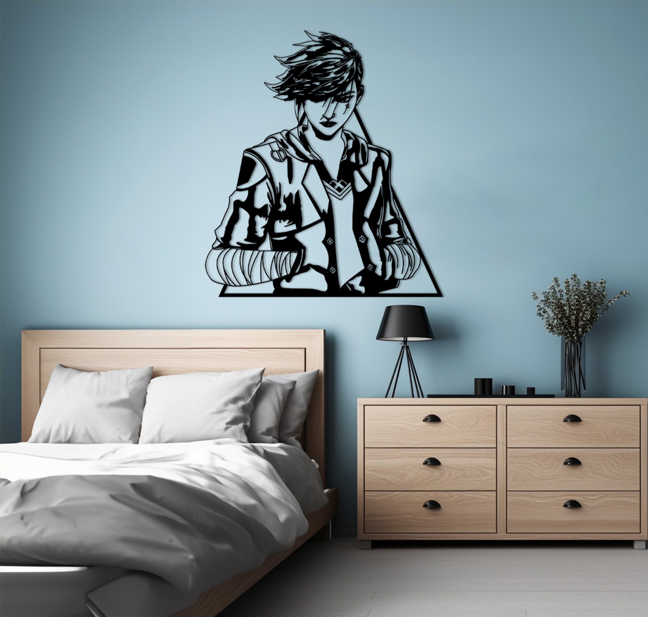 Vi Metal Wall Art, League of Legends Wall Decor, Arcane Vi Art, Lol ...