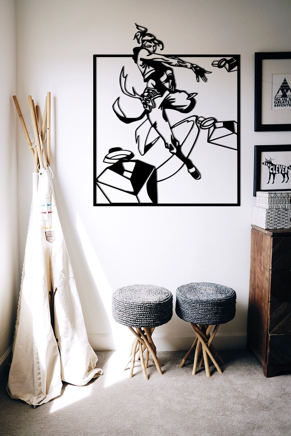 Jett Metal Wall Art, Valorant Wall Decor, Jett Art, Lol, Valorant Fan ...