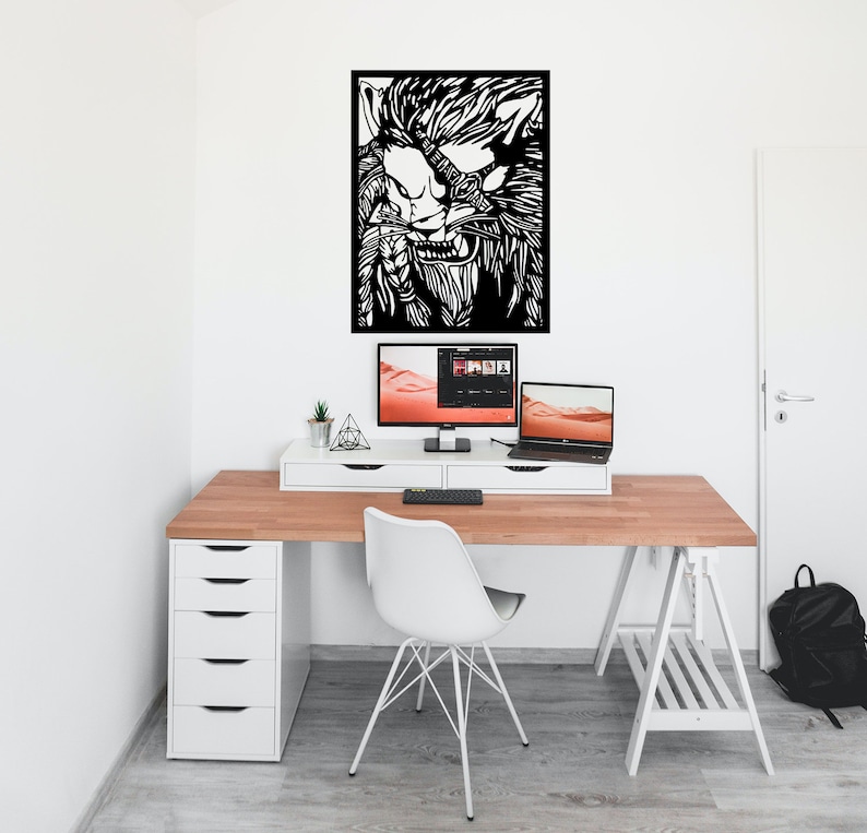 Rengar Metal Wall Art, League of Legends Wall Decor, Arcane Art, Lol ...