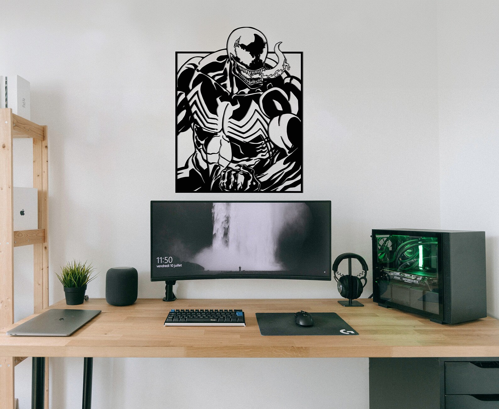 Venom Metal Wall Art, Venom Art, Marvel Comics Wall Art, Venom Movie ...