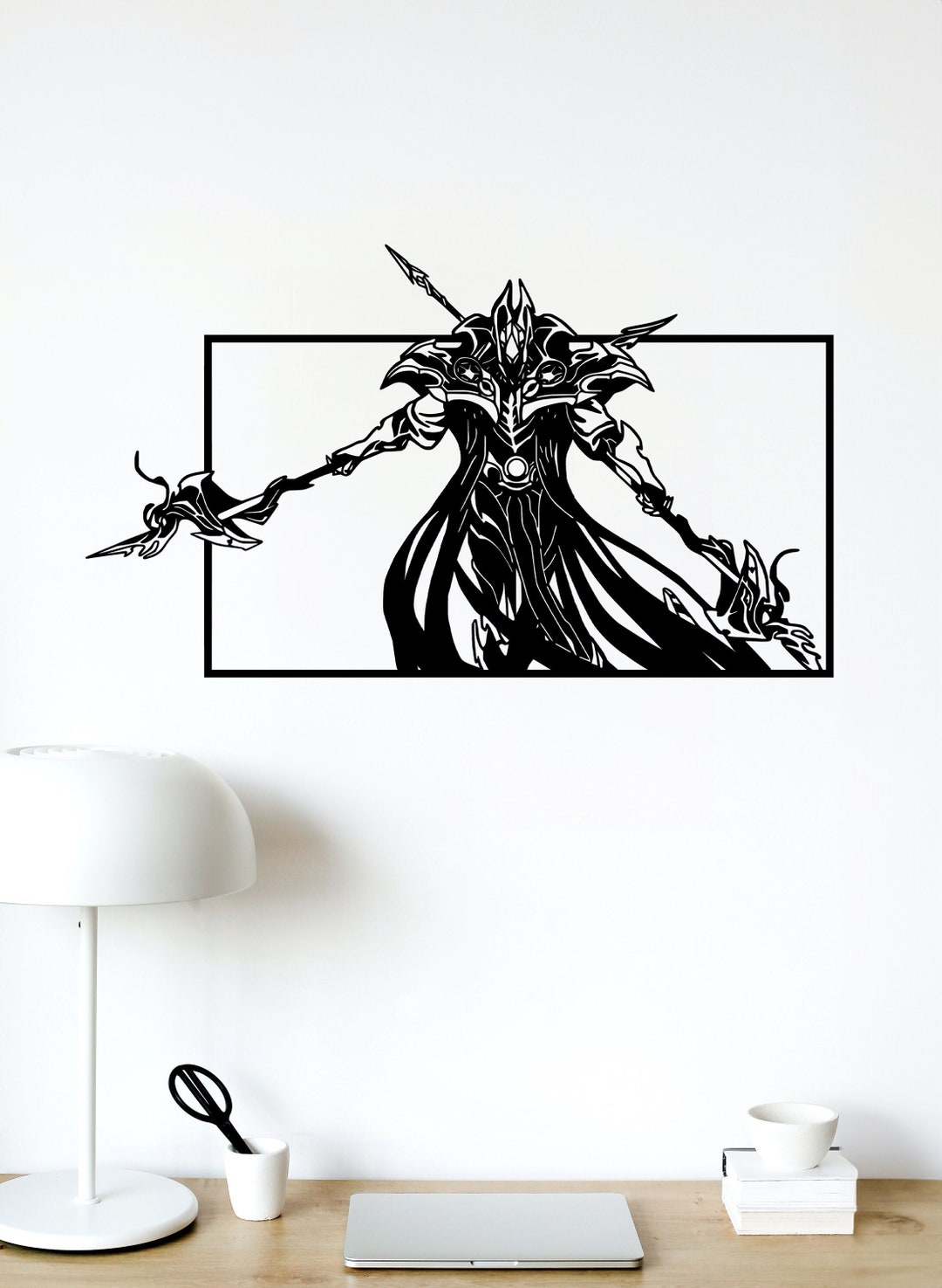 Azir Metal Wall Art, League of Legends Wall Decor, Arcane Art, Lol ...