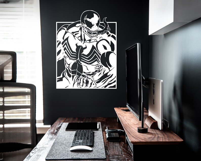 Venom Metal Wall Art, Venom Art, Marvel Comics Wall Art, Venom Movie ...