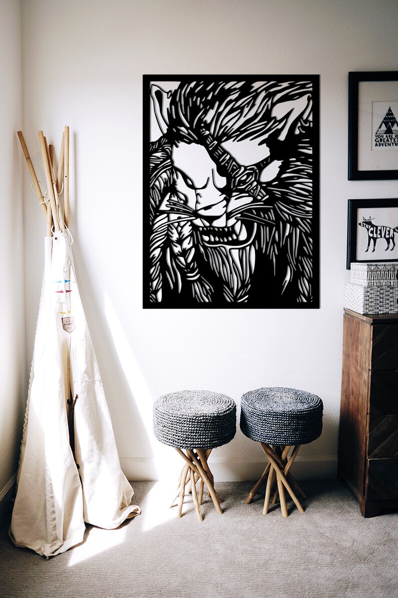 Rengar Metal Wall Art, League of Legends Wall Decor, Arcane Art, Lol ...
