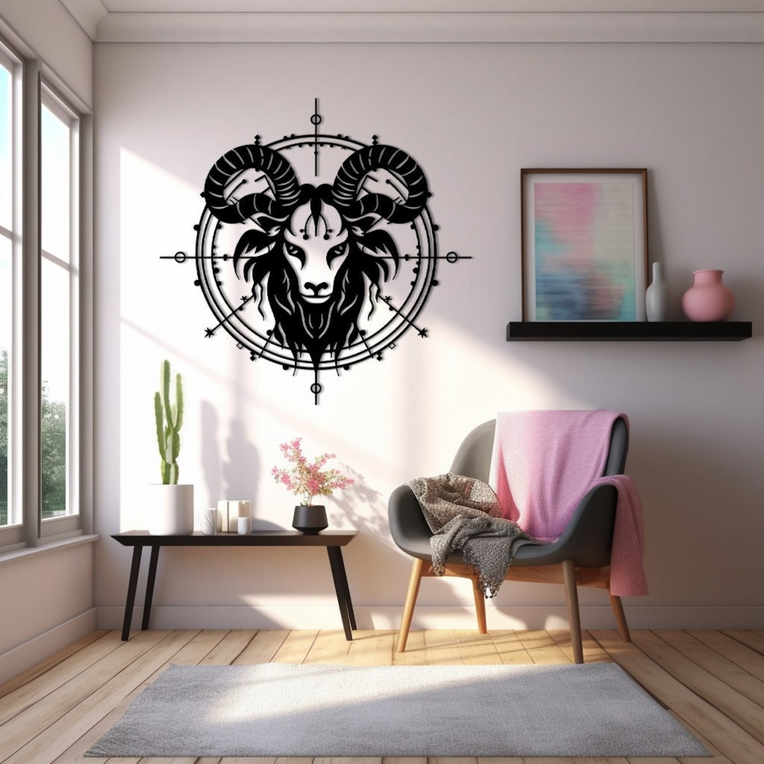 Aries Metal Wall Art, Zodiac Gift, Zodiac Sign, Zodiac Art, Horoscope ...