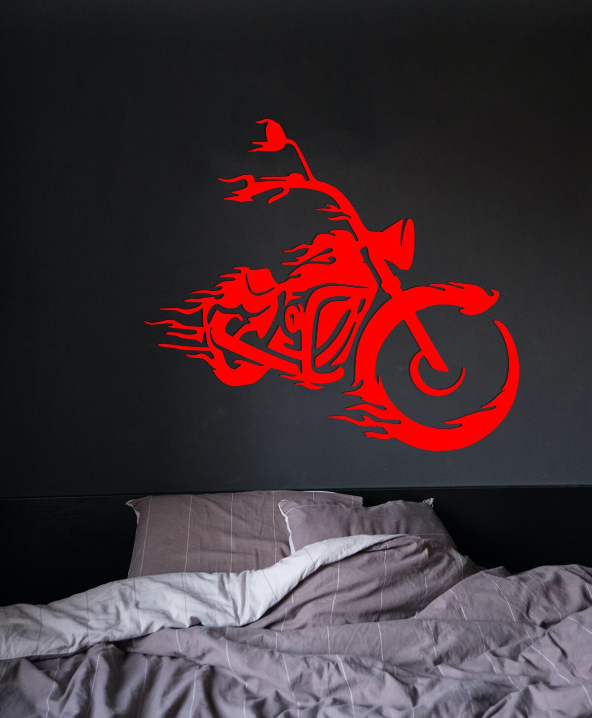 Motorcycle Metal Wall Decor, Garage Wall Decor,gift for Him,harley ...