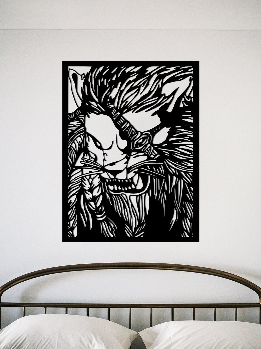 Rengar Metal Wall Art, League of Legends Wall Decor, Arcane Art, Lol ...