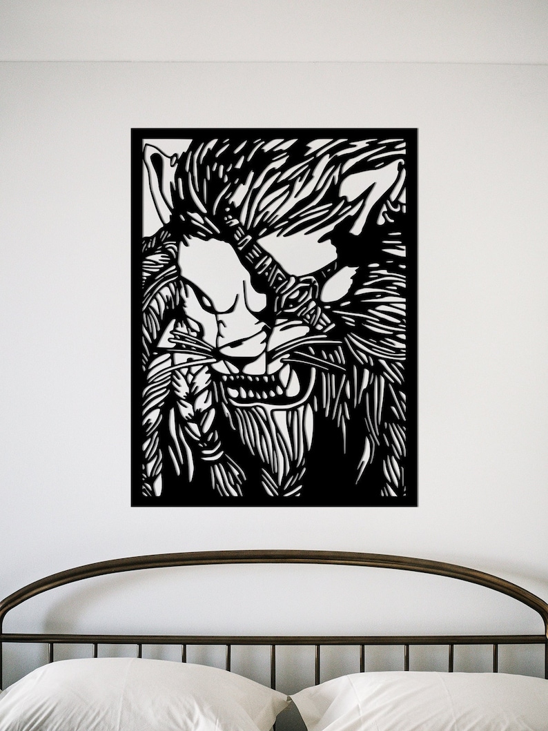 Rengar Metal Wall Art, League of Legends Wall Decor, Arcane Art, Lol ...
