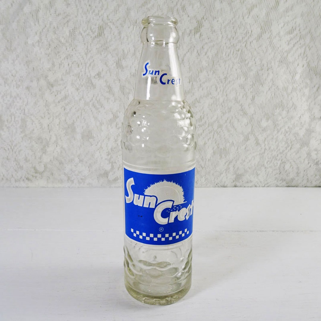 Sun Crest Beverages 10 Oz. Vintage ACL Soda Bottle. Nugrape Atlanta ...