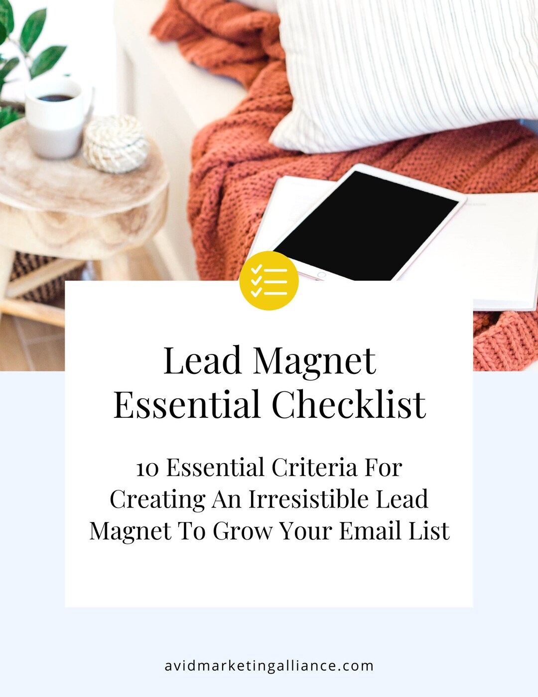 Lead Magnet Essential Checklist - Etsy