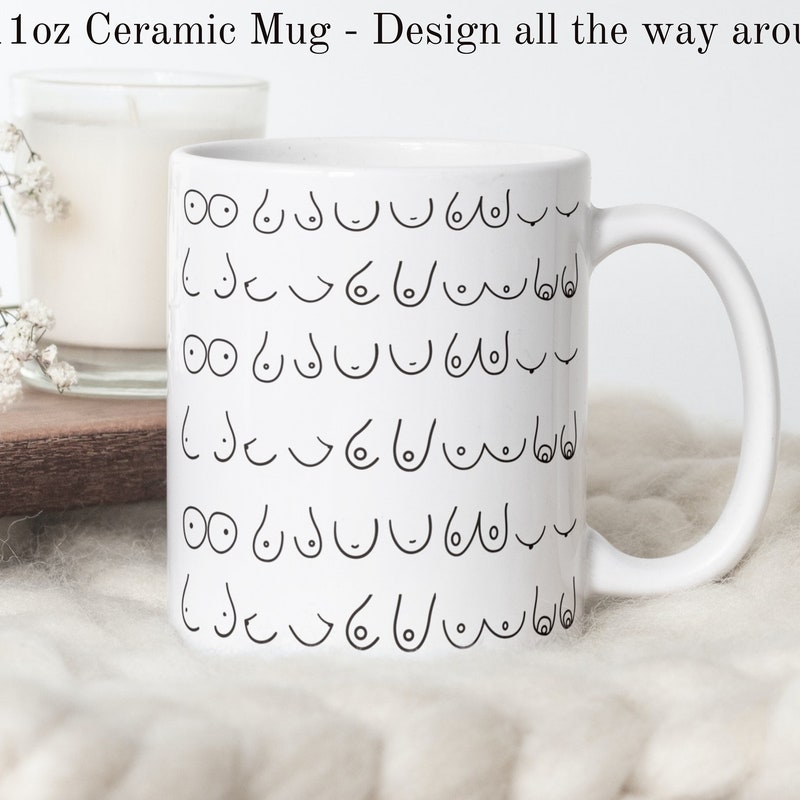 Boob Mug - Etsy