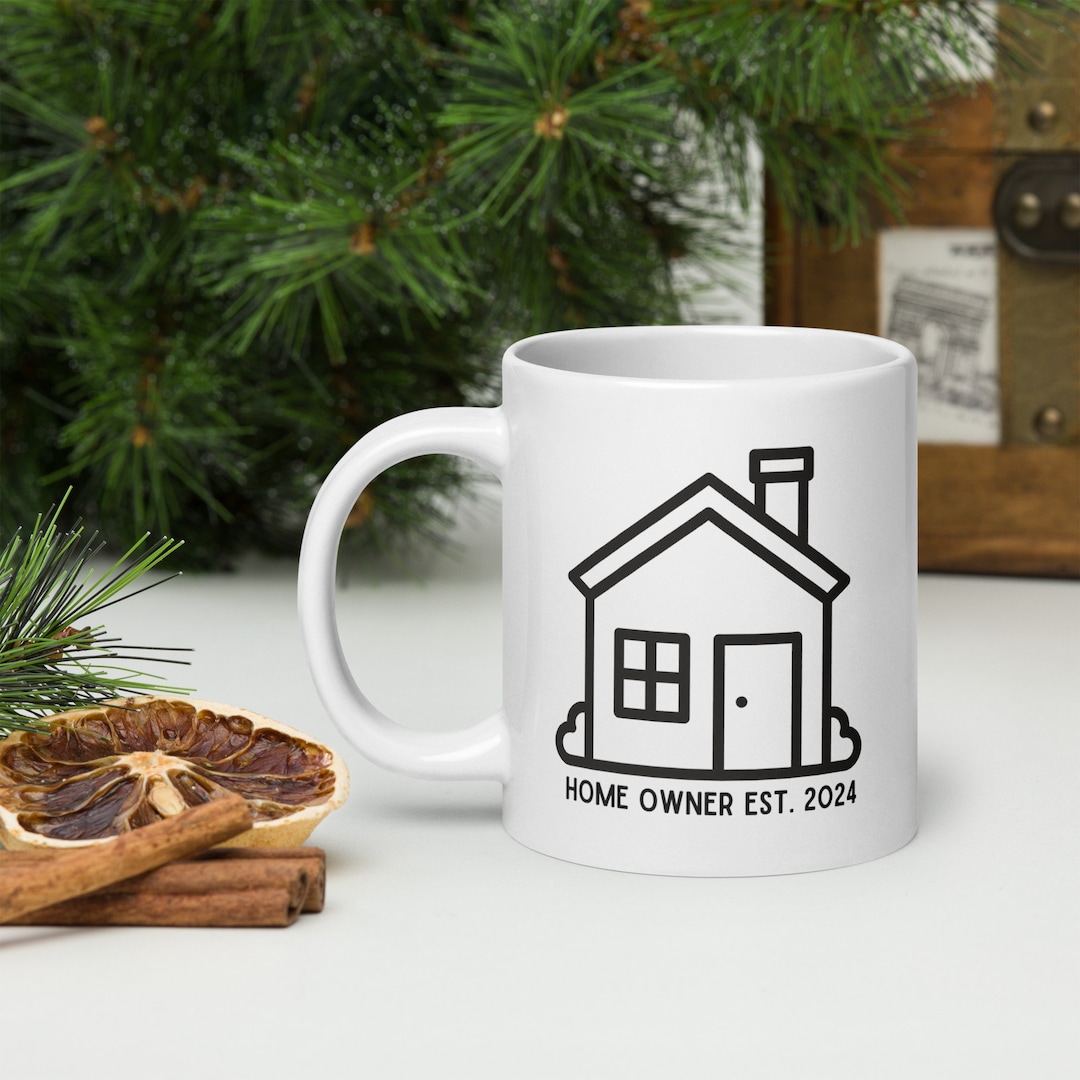 Home Owner Est. 2024 Large Mug, New House Gift, Real Estate Gift ...