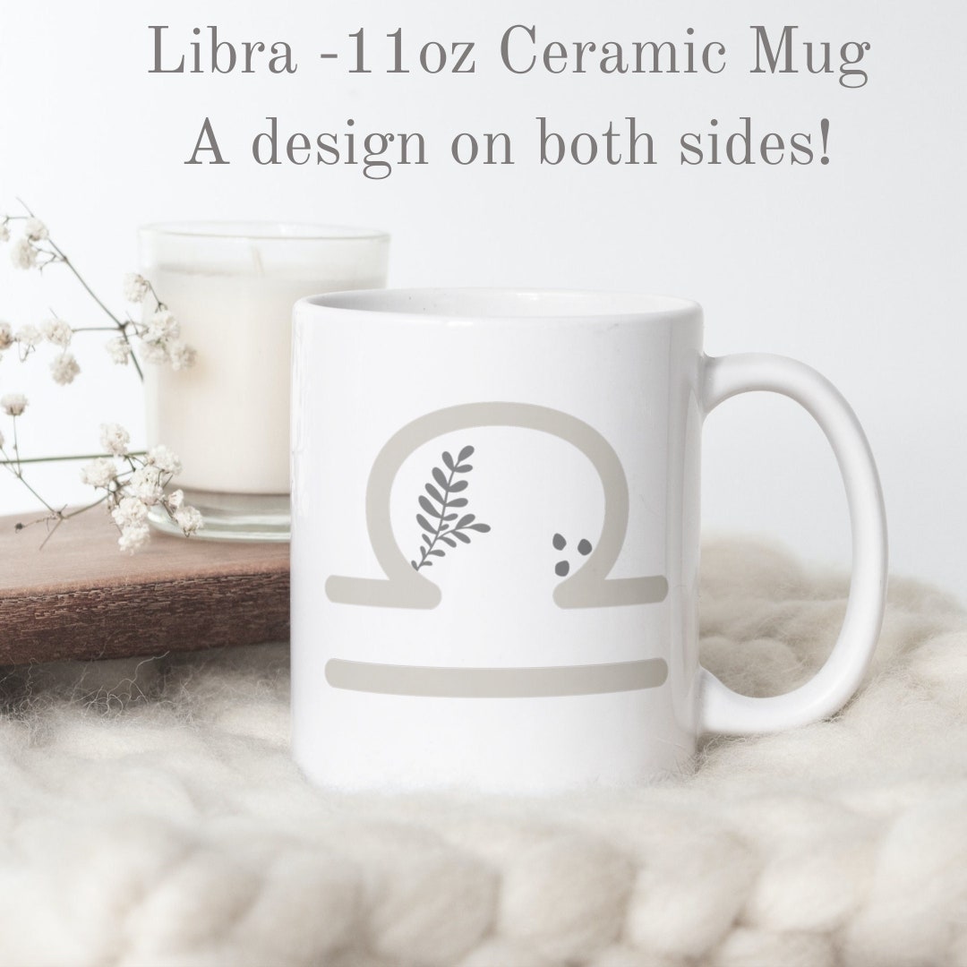 Libra Mug, Zodiac Sign Mug, Constellation Mug, Libra Symbol Mug, Gift ...
