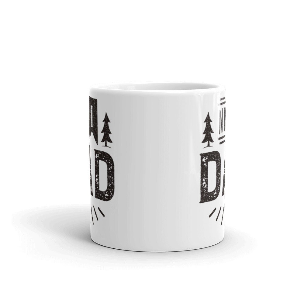 Number 1 Dad Mug, Number One Dad Mug, Fathers Day Gift Mug, Dad Gift ...