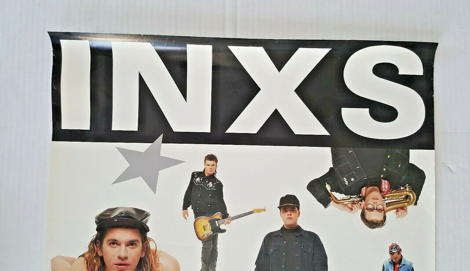 INXS Kick POSTER 30 X 20 1987 Record Label Retail - Etsy