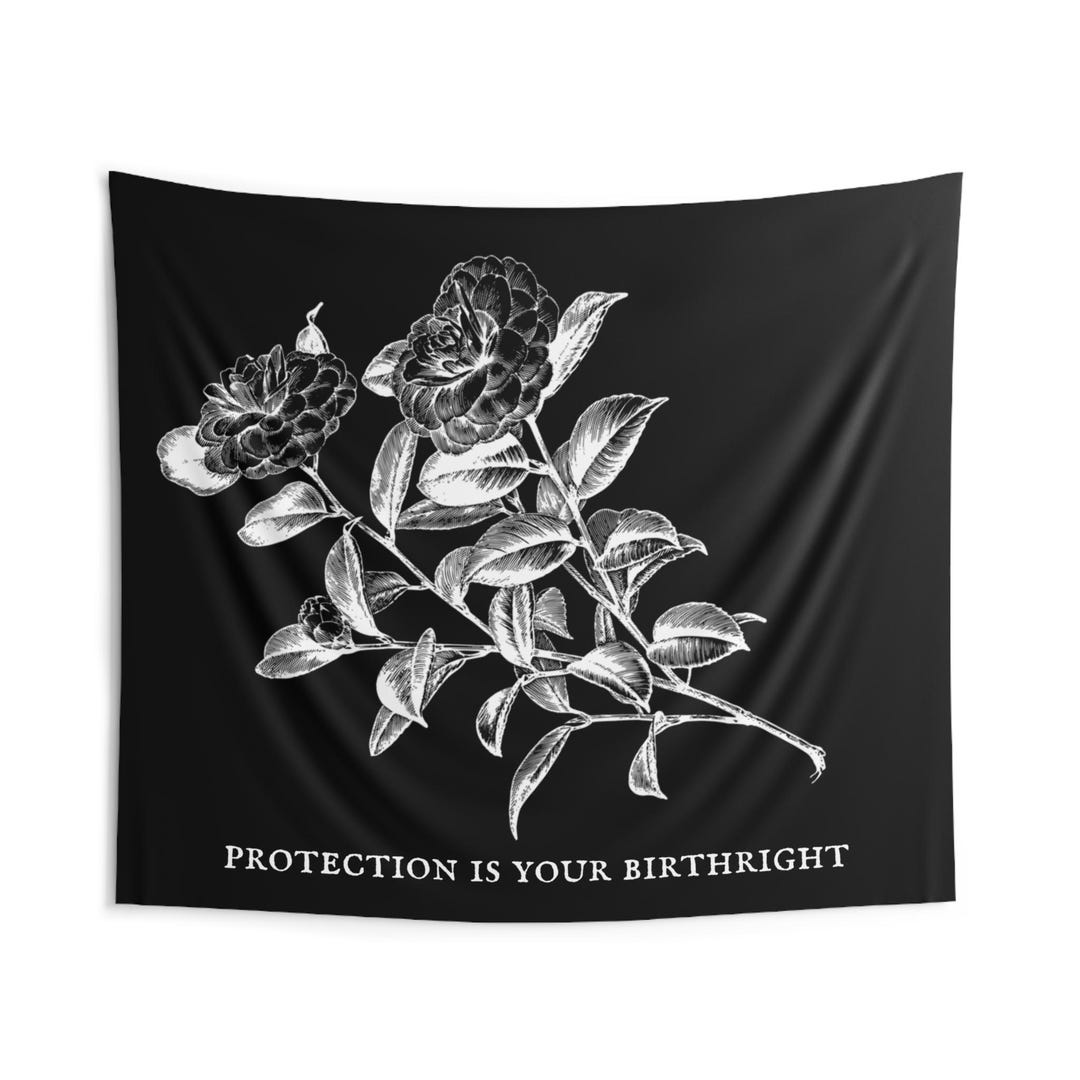 Tapestry, Manifestation Protection Wall Art, Spiritual Home Decor ...